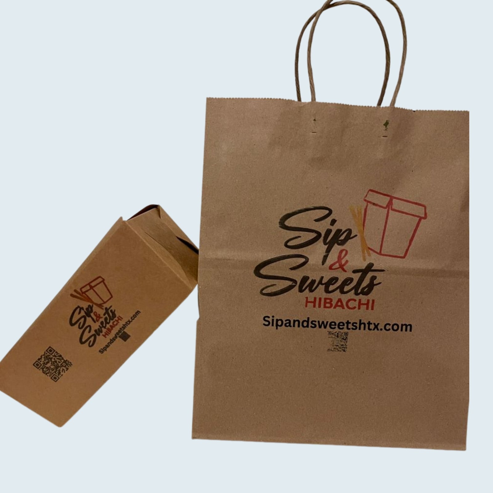 TPPC Free Branding Starter Pack – 70oz to go box and Kraft paper bag ...